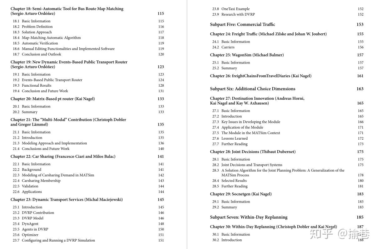 MATSim概述 - 知乎