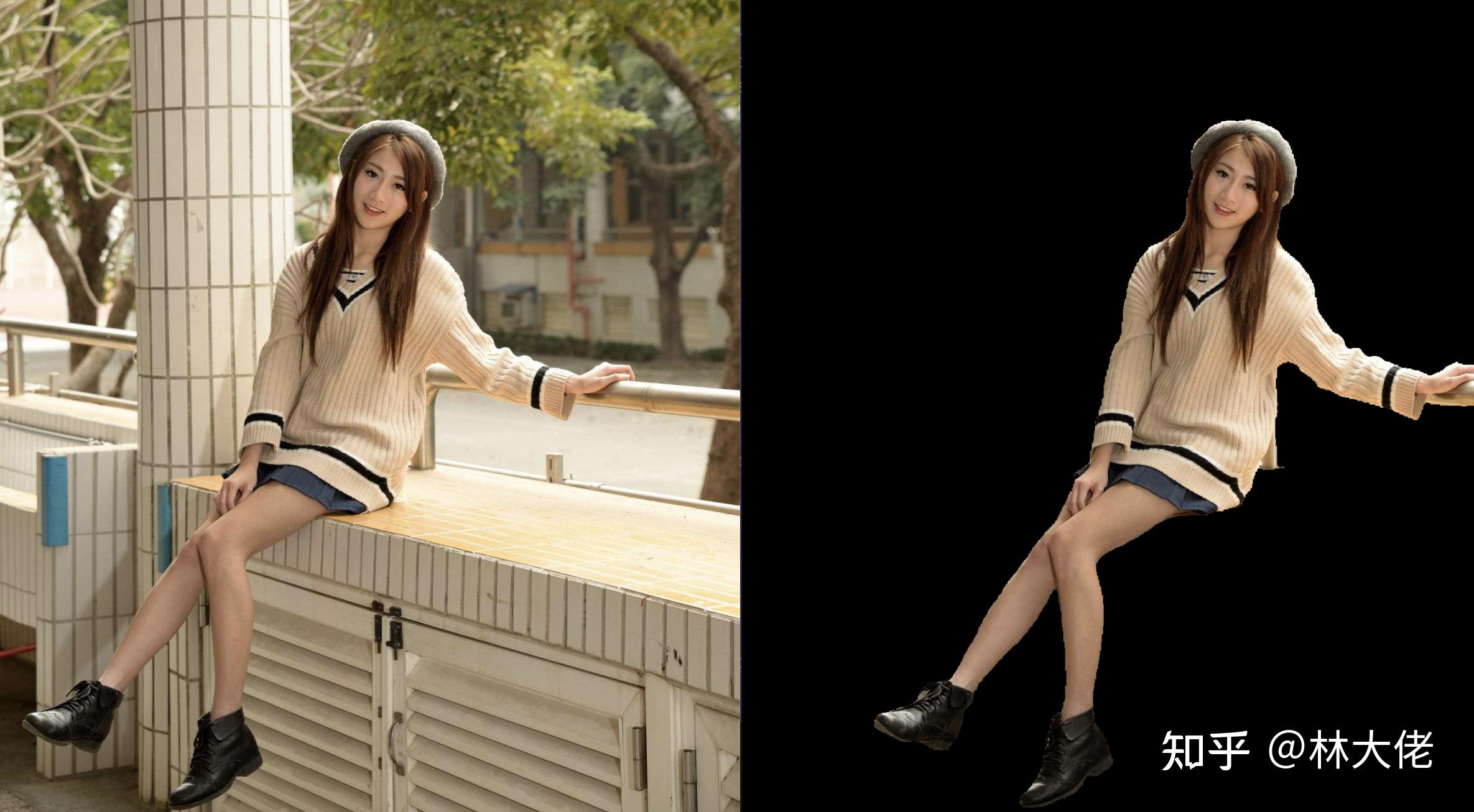 MODNet: 一个很强的抠图应用 - 知乎