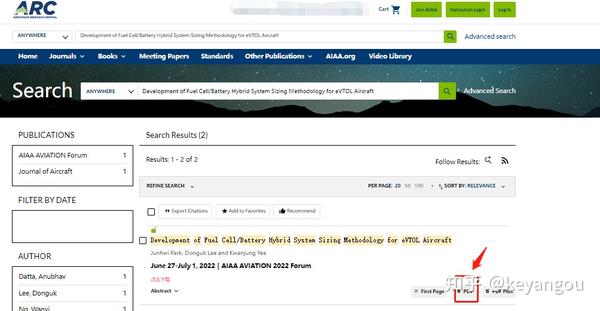 如何下载AIAA的文章？ - 知乎