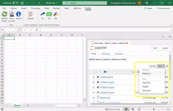 在Excel中使用嵌入式Python Jupyter Notebooks - 知乎