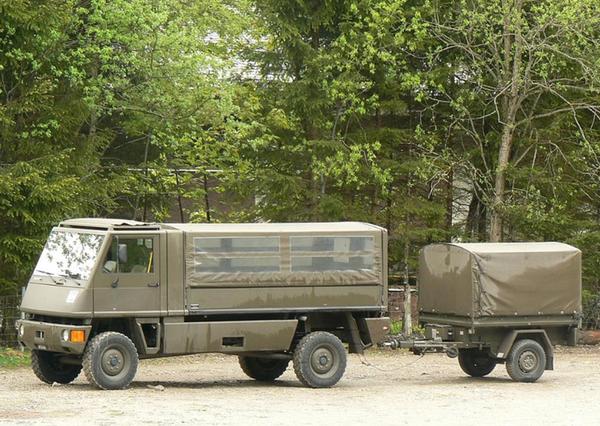 专为山区运送物资和人员 瑞士DURO轻型战术多用途车 - 知乎