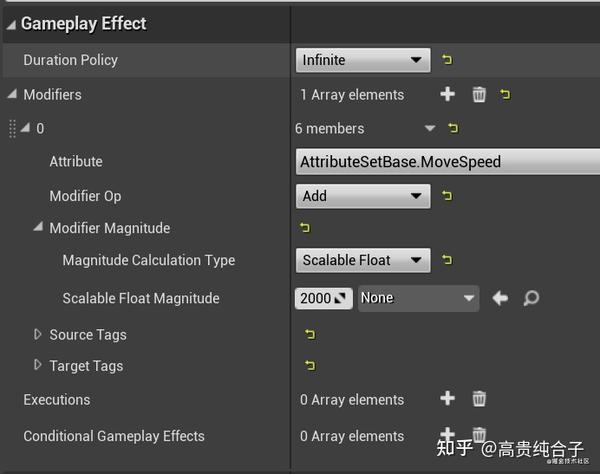 虚幻四Gameplay Ability System入门(5)-冲刺奔跑和深入Attribute - 知乎