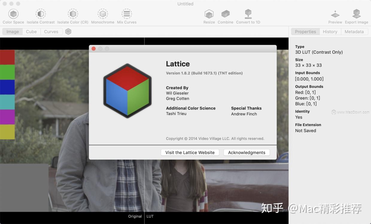 Lattice for Mac(LUT颜色查找表) - 知乎
