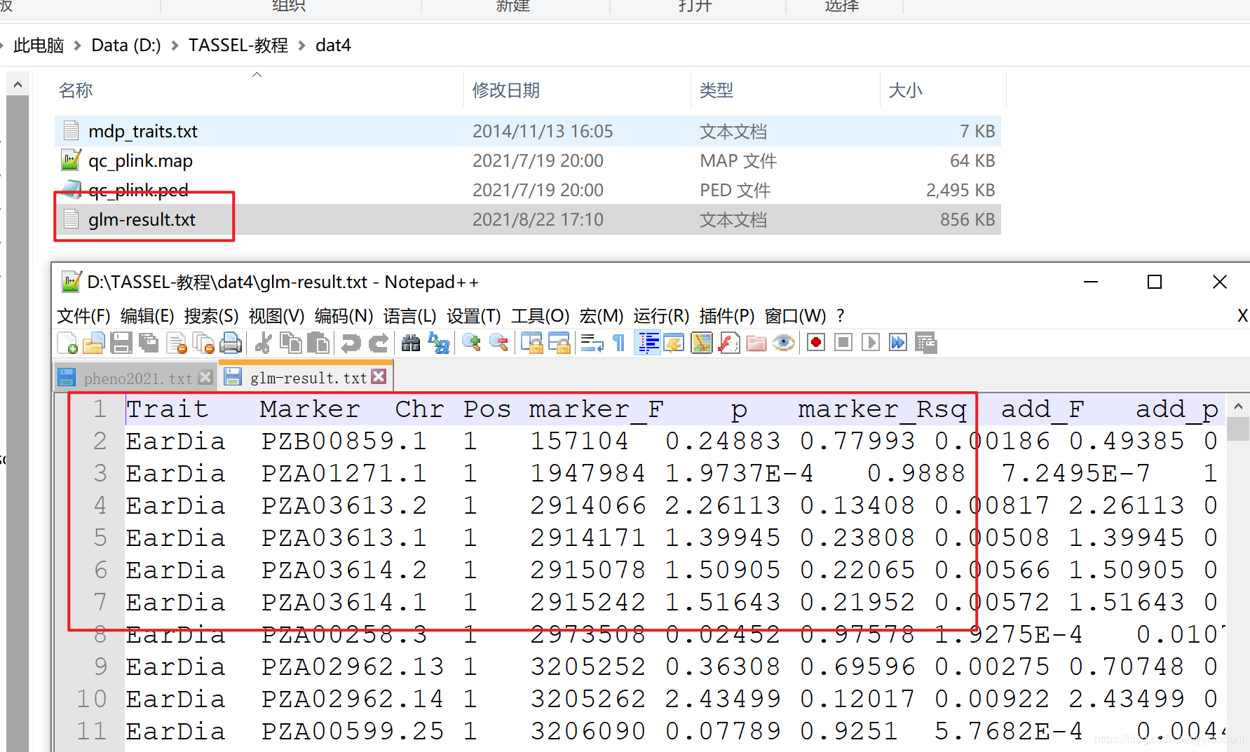 使用TASSEL学习GWAS笔记（4/6）：一般线性模型进行GWAS分析（GLM模型） - 知乎
