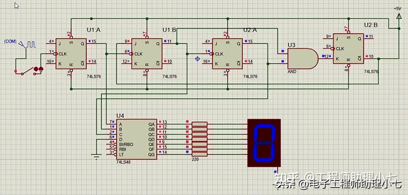 74LS76是什么芯片？工作原理+应用电路详解，几分钟带你搞定 - 知乎