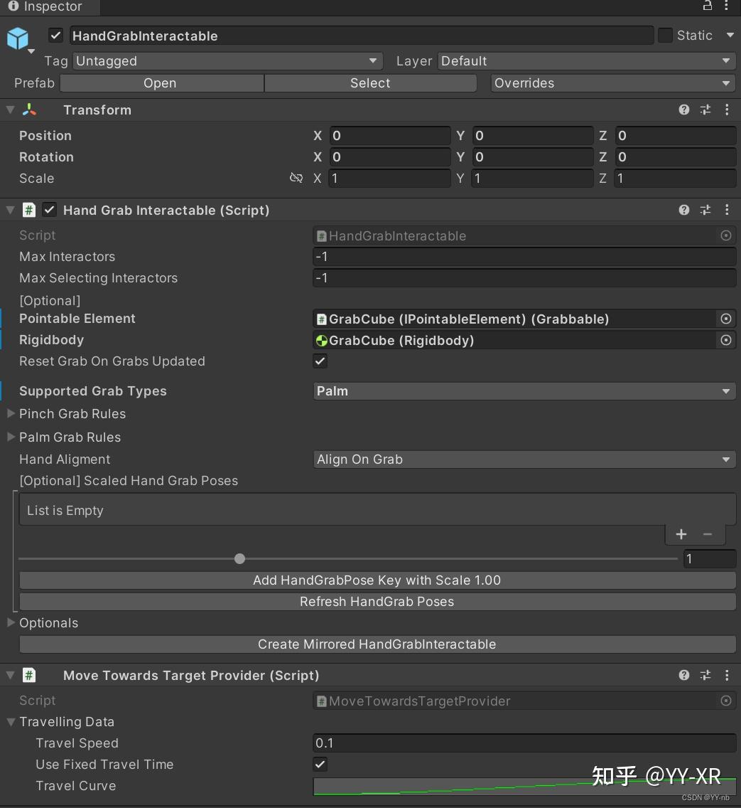 Unity Meta Quest 一体机开发（七）：配置玩家 Hand Grab 功能 - 知乎