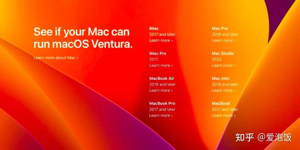 有图有真相，不同版本系统适配哪些Mac机型；选购二手Mac也要知道的知识。 - 知乎