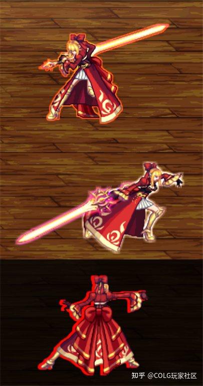 【DNF】【Fate主题cos】我竟在DNF玩FGO（金闪闪，黑贞，Saber等） - 知乎