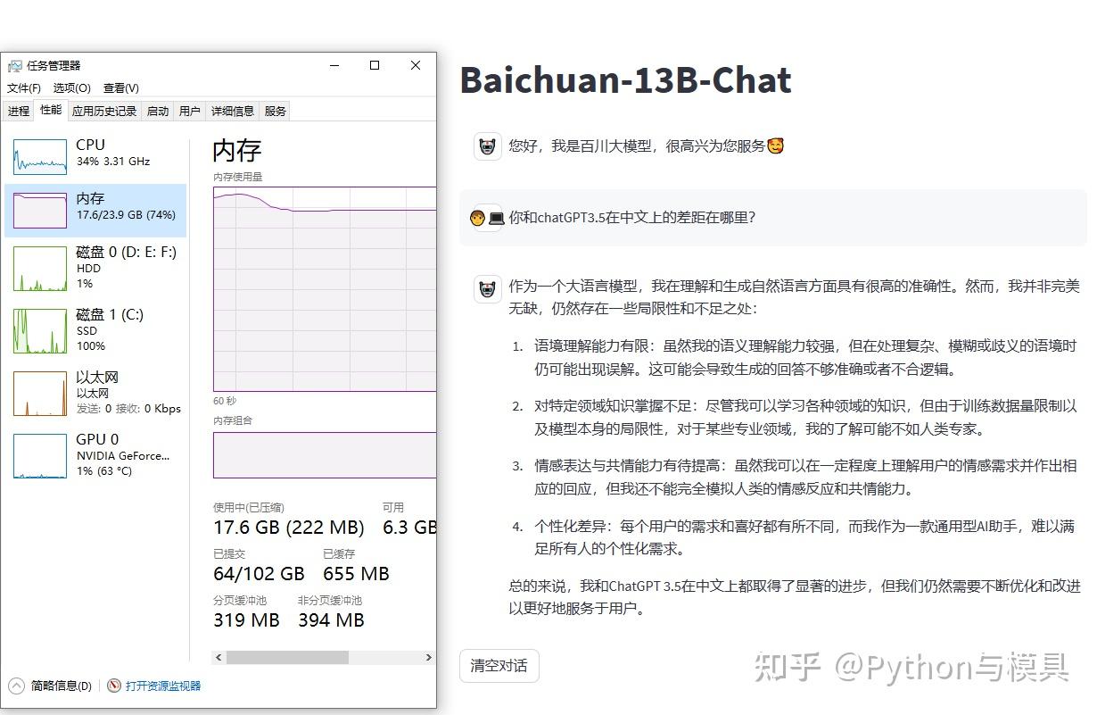 3090显卡玩转Baichuan-13B - 知乎