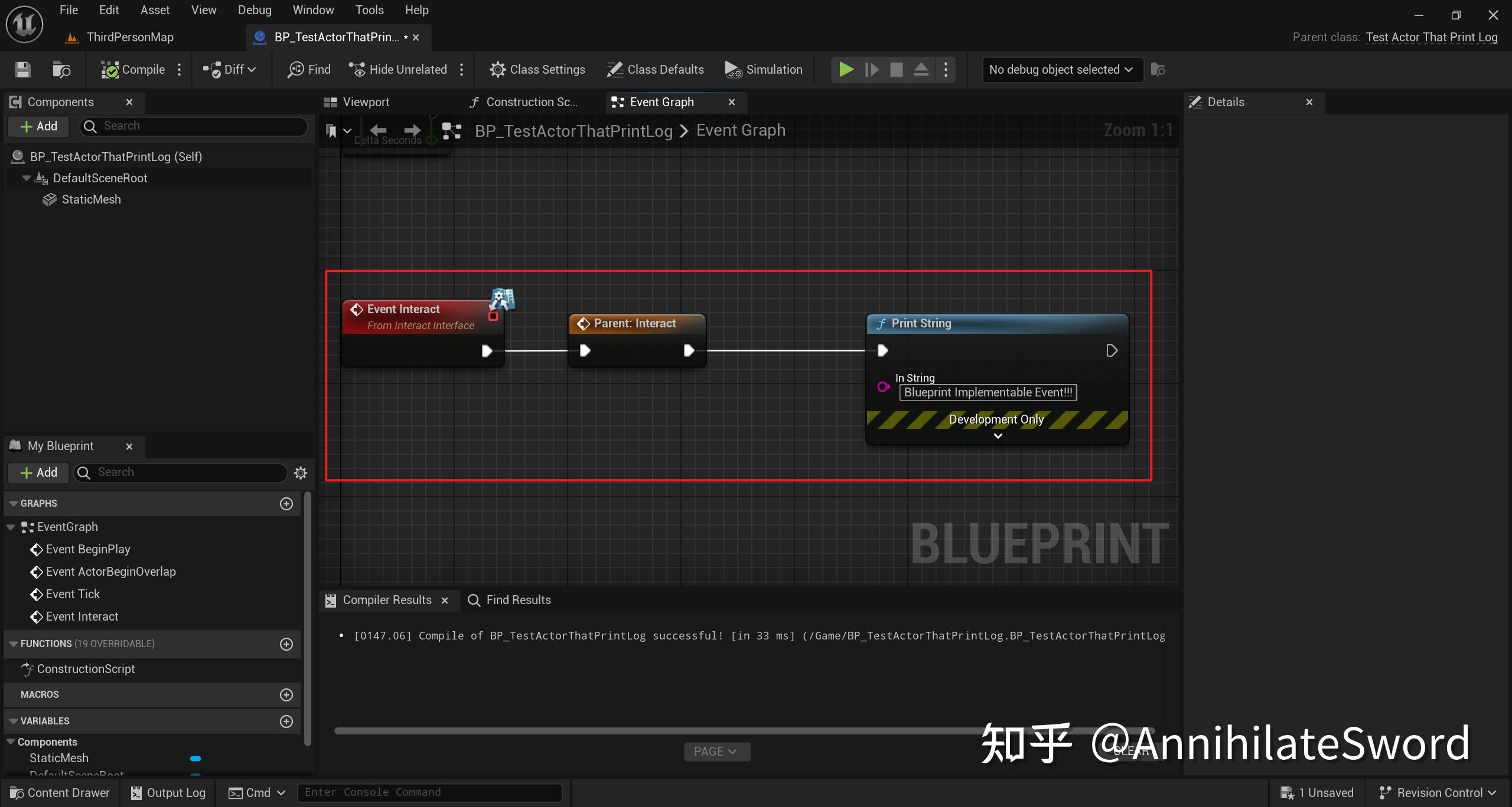 【UE5 C++】Interface - 知乎