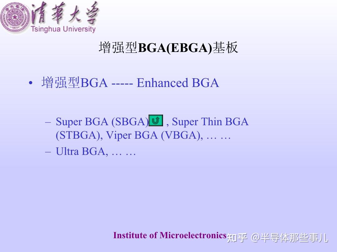 清华大学关于BGA封装技术详解 - 知乎