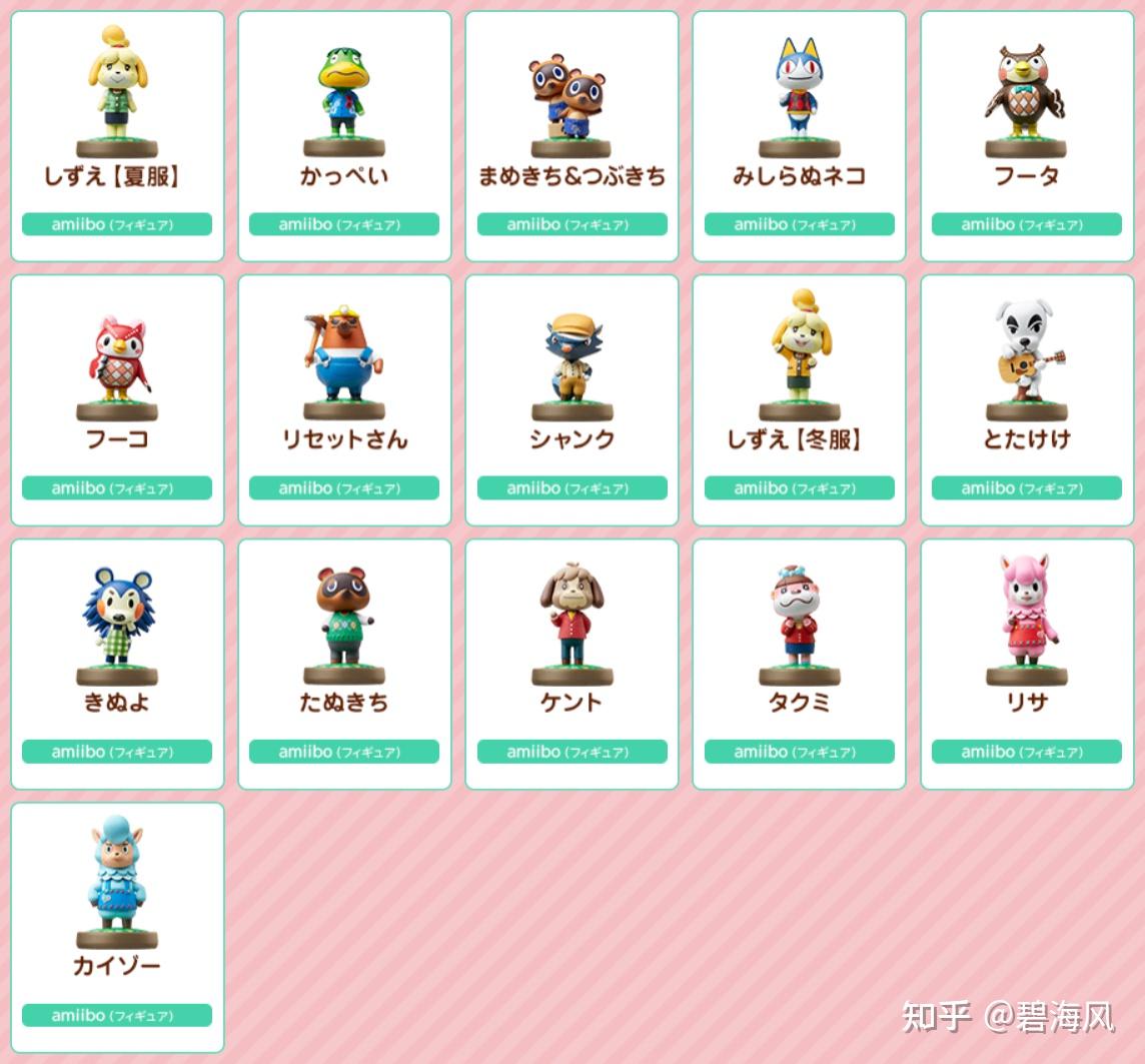 集合啦！动物森友会Amiibo大全（动森Amiibo） - 知乎