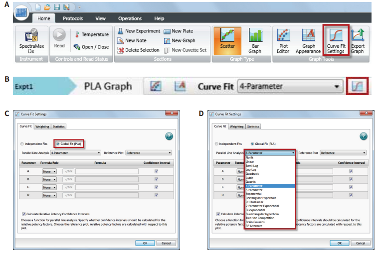 使用 Molecular Devices 新发布的 SoftMax Pro 7 软件进行平行线分析和相对活性评价 - 知乎