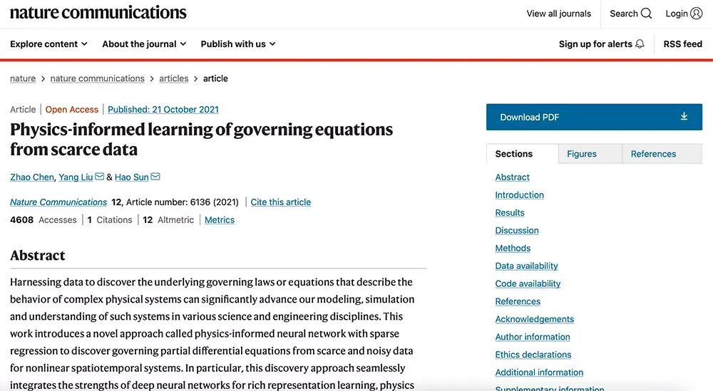 对话33岁人大AI学院博导：用AI发现物理学规律，成果登Nature子刊 - 知乎