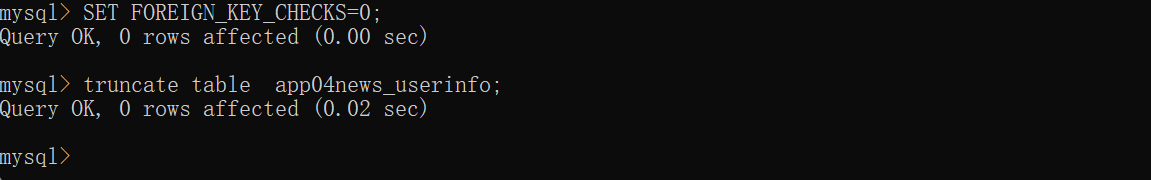 【已解决】mysql：ERROR 1701 (42000): Cannot truncate a table referenced in a foreign key constraint - 知乎