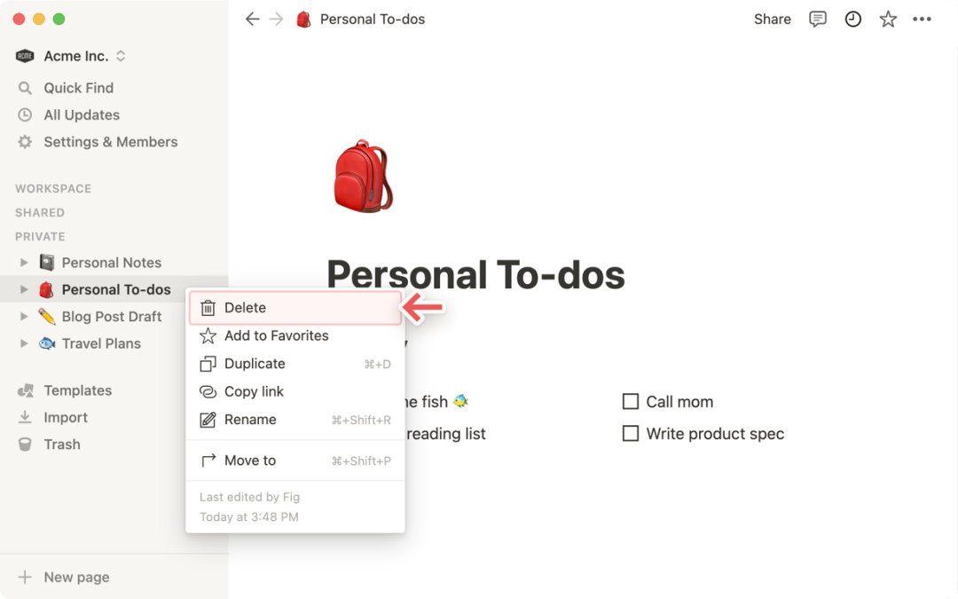 Notion 使用教程18：删除或复制内容 - 知乎