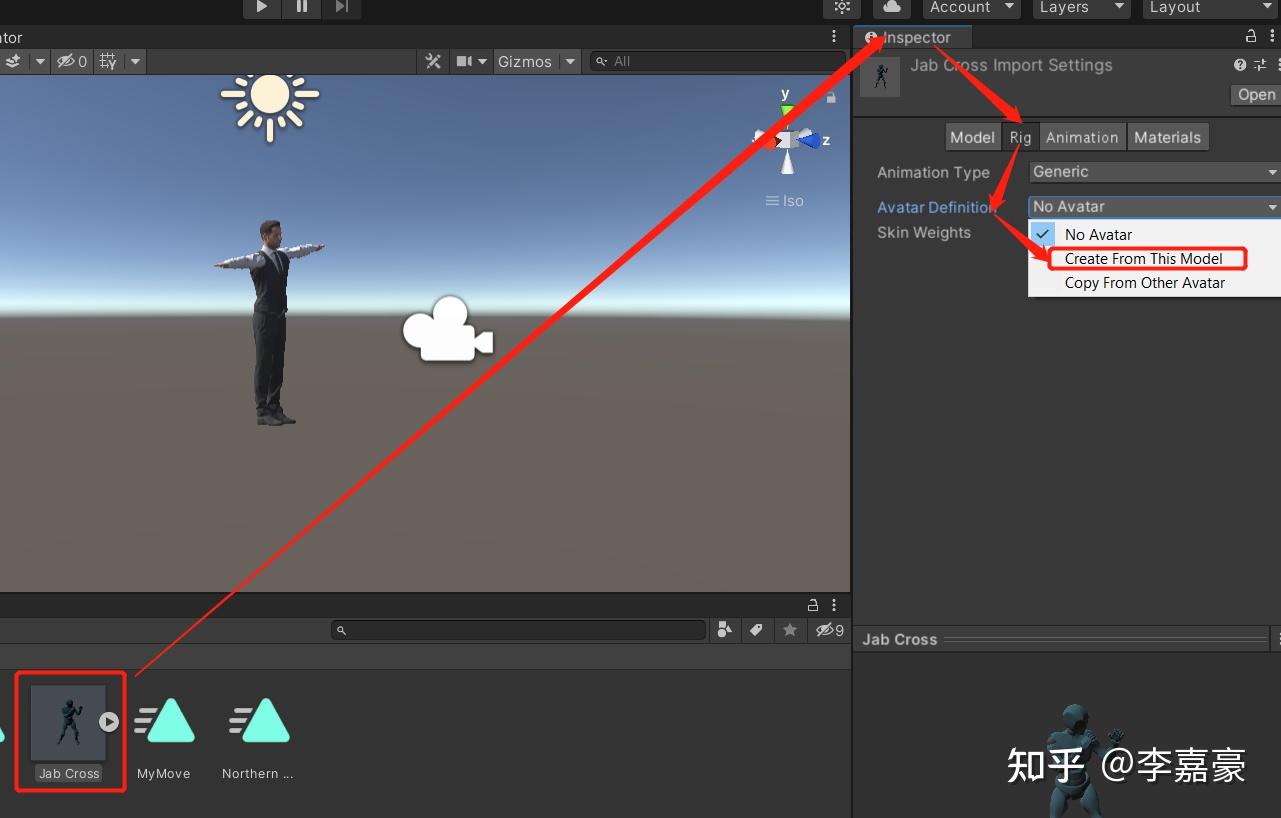 【从零学习Unity】从外部导入3D人物动画 - 知乎