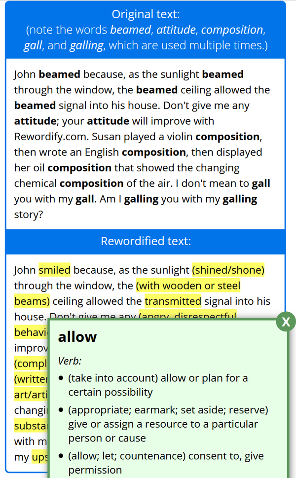 Rewordify.com：一个功能强大的免费在线文本编辑润色工具 - 知乎