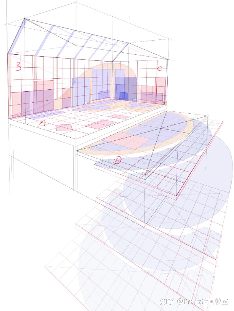Krenz绘画教室【优秀作业心得】基础透视与结构-0146 - 知乎