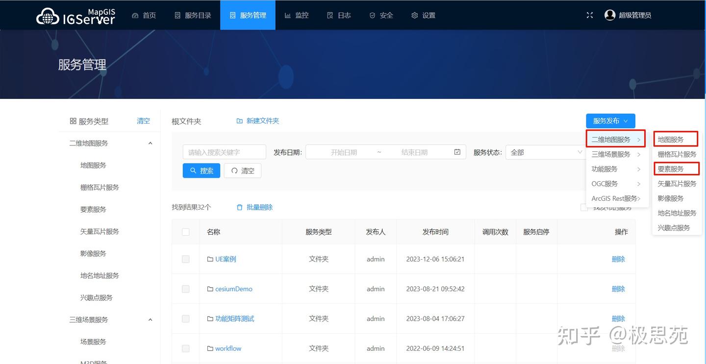MapGIS IGServer Restful API使用 - 知乎