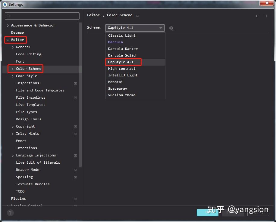 Android Studio主题/颜色(color scheme)插件设置 - 知乎