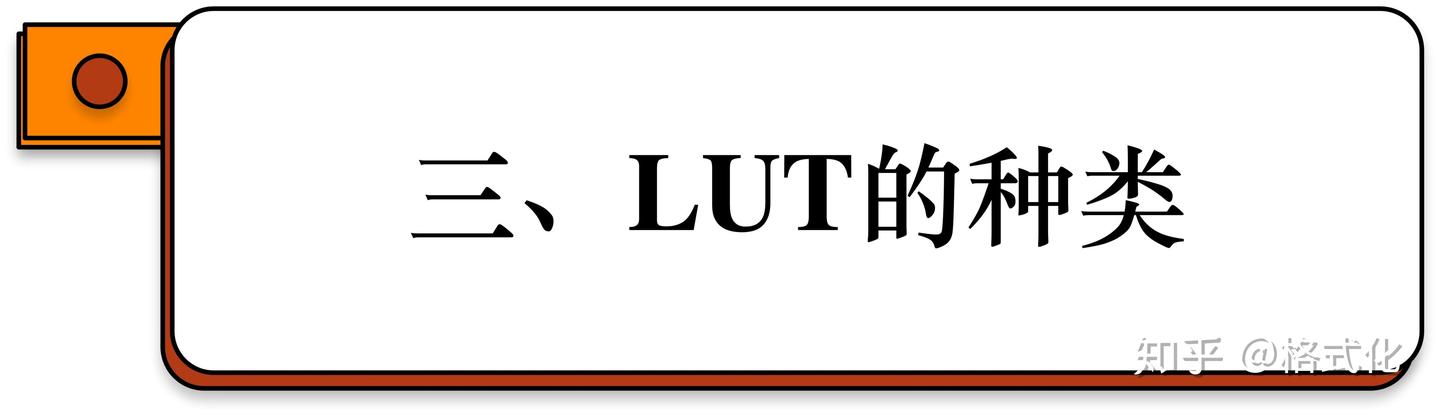 LUTs大干货 - 知乎