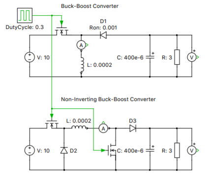 PLECS 应用范例(18): Buck-Boost变换器（Buck-Boost Converters） - 知乎