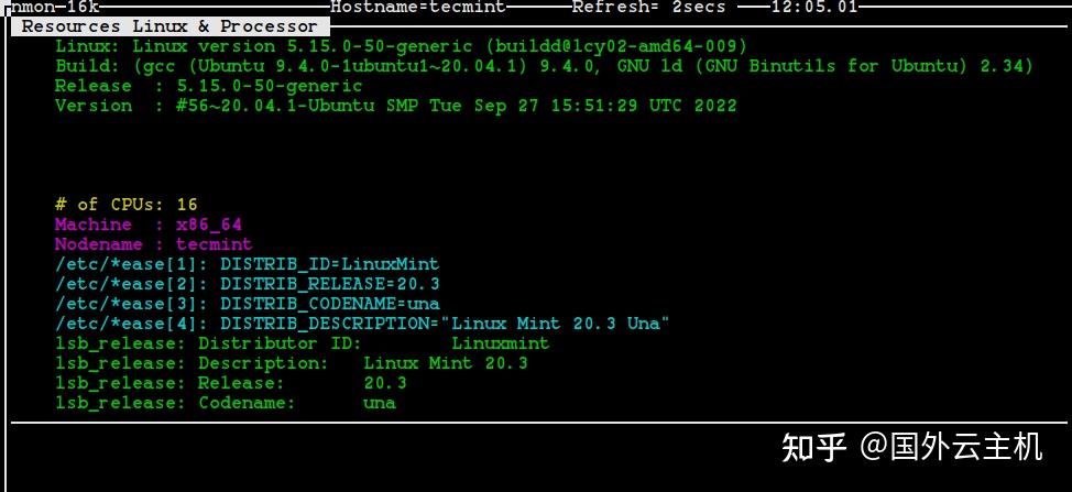 Nmon – 一款监控Linux系统和网络性能的工具 - 知乎