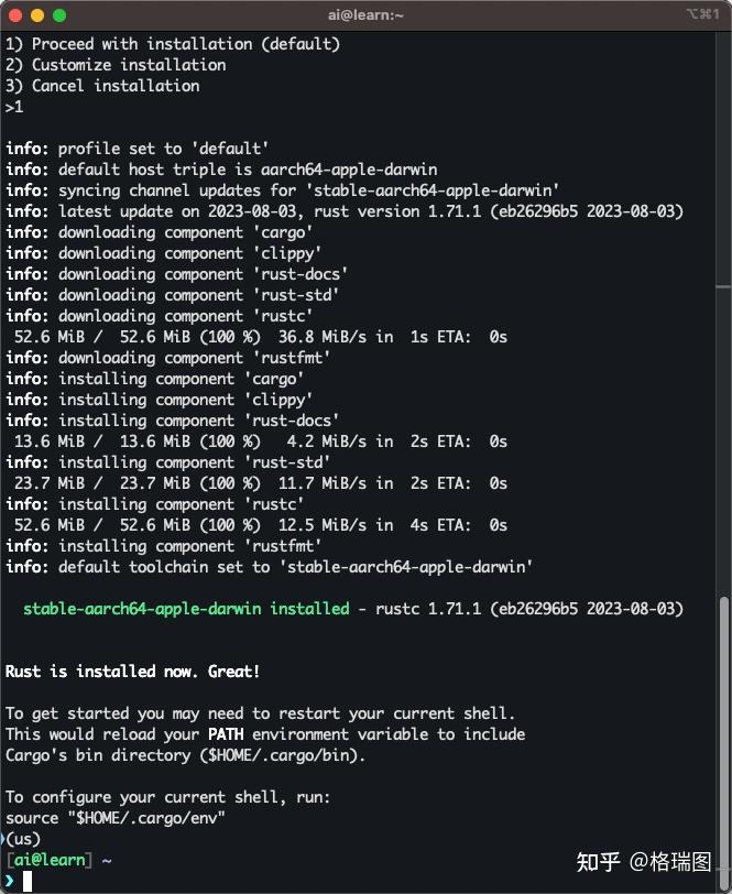 MacOS-0002-安装 Rust - 知乎