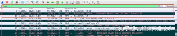 通过 wireshark 抓包了解直播流媒体RTMP协议基本过程 - 知乎
