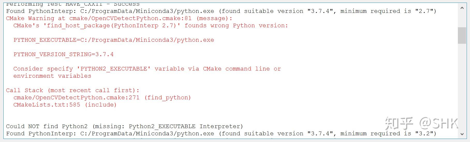 win10编译opencv4.2+conda+python3.7+cuda - 知乎