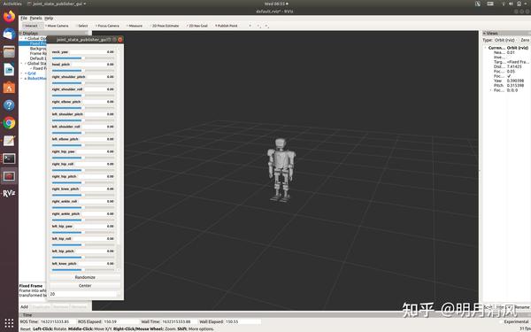 solidworks 导出双足机器人urdf及在rviz、gazebo中的可视化 - 知乎