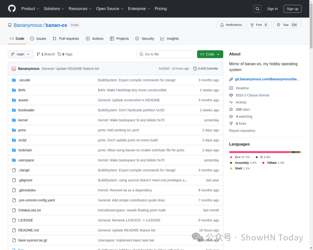 类Unix操作系统的全新高度：Banan-OS引领开源开发热潮 - 知乎