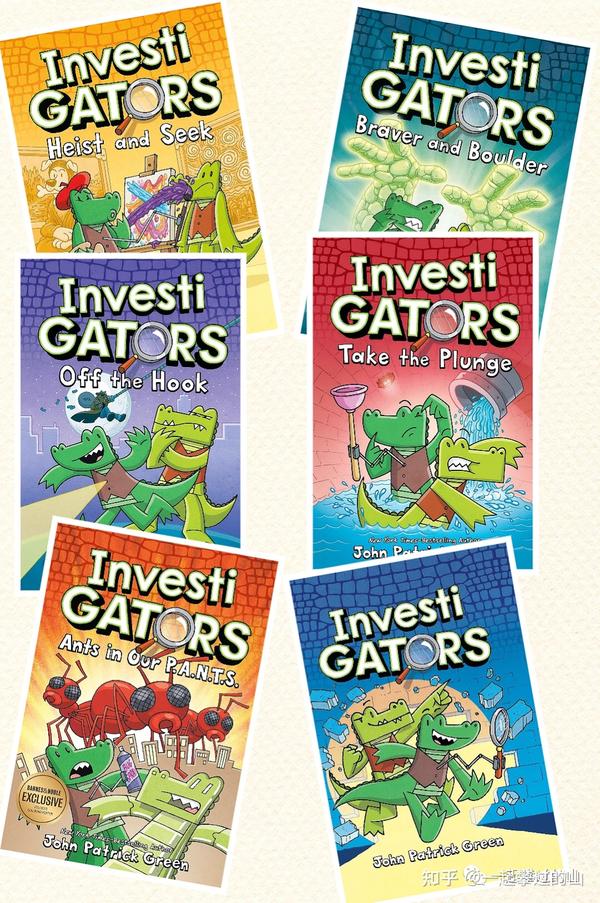 InvestiGators Series1-6-John Patrick Green漫画书cbr亚马逊编辑推荐2022年最佳童书 - 知乎