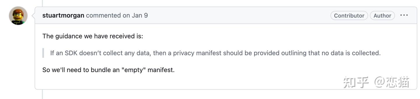 2024 Flutter iOS 隐私清单上线，5 月 1 号最后期限，你收到 「ITMS-91053」 了吗？ - 知乎