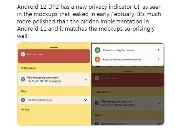 保护用户隐私 谷歌在Android 12中可告知用户使用权限 - 知乎