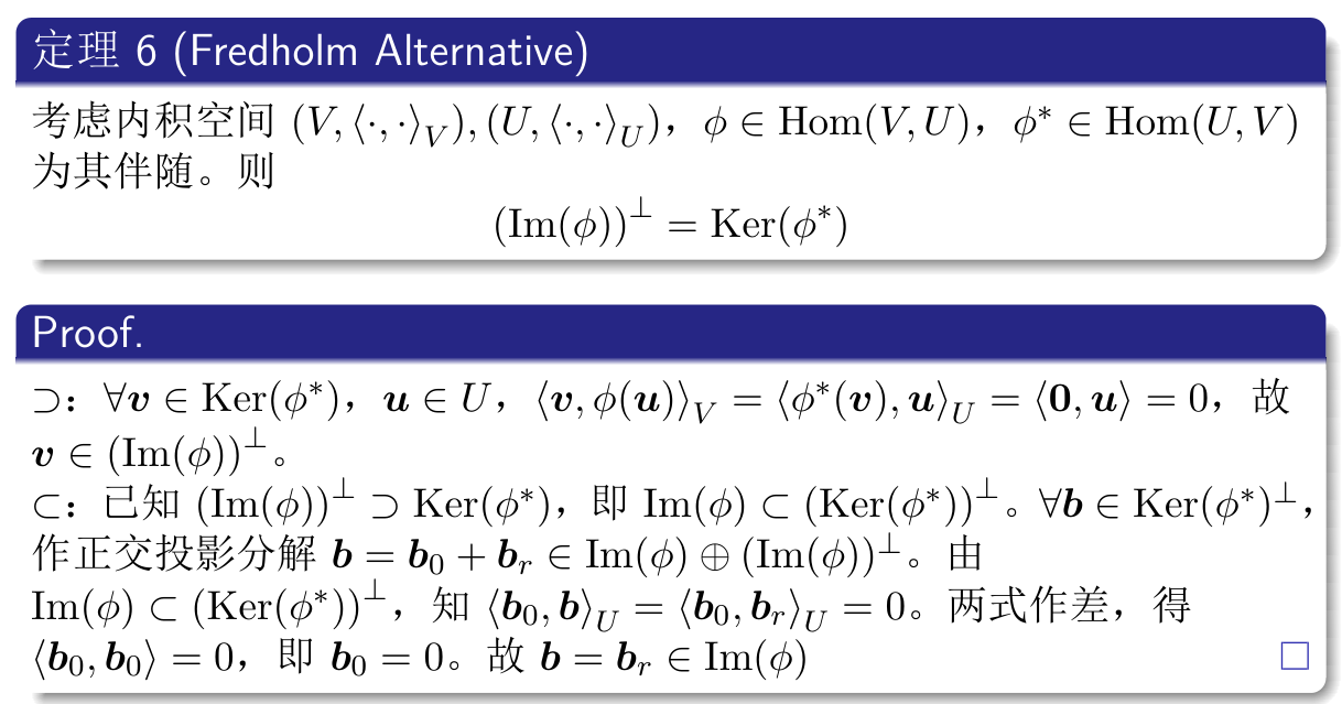【谢书评注】例 3.98：Fredholm's alternative - 知乎