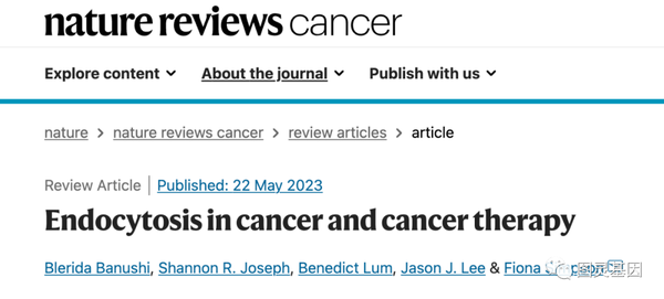 Nat Rev | 内吞机制在癌症和抗体药中的重要作用 - 知乎