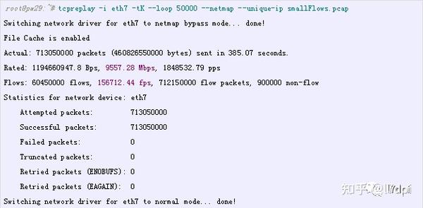 Tcpreplay+Netmap - 知乎
