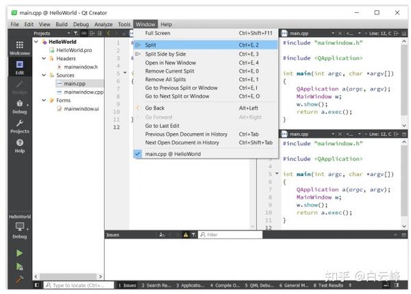 使用Qt6 和现代 c++ 进行跨平台开发 5：Qt Creator 介绍 - 知乎
