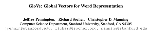 GloVe: Global Vectors for Word Representation - 知乎