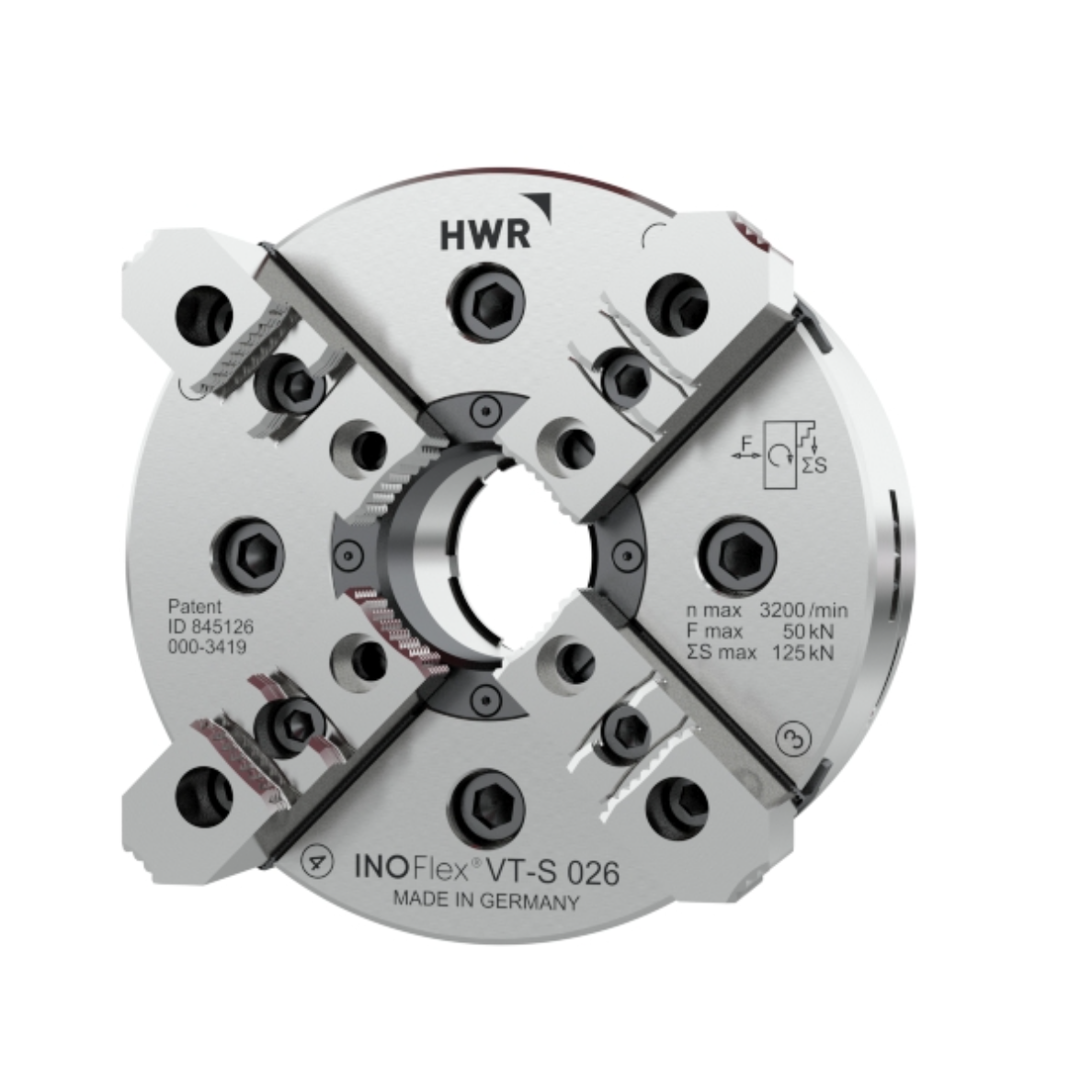 德国HWR花儿INOFlex VT-S 四爪卡盘 - 知乎