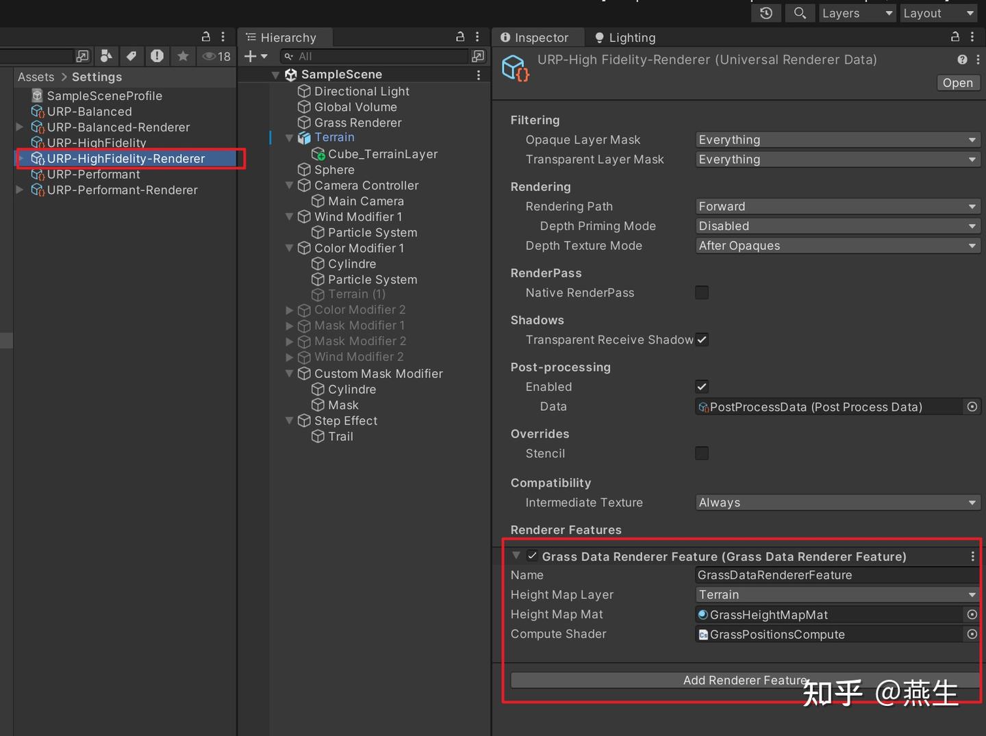 Unity URP 无限草开源项目的深度解读 - 知乎