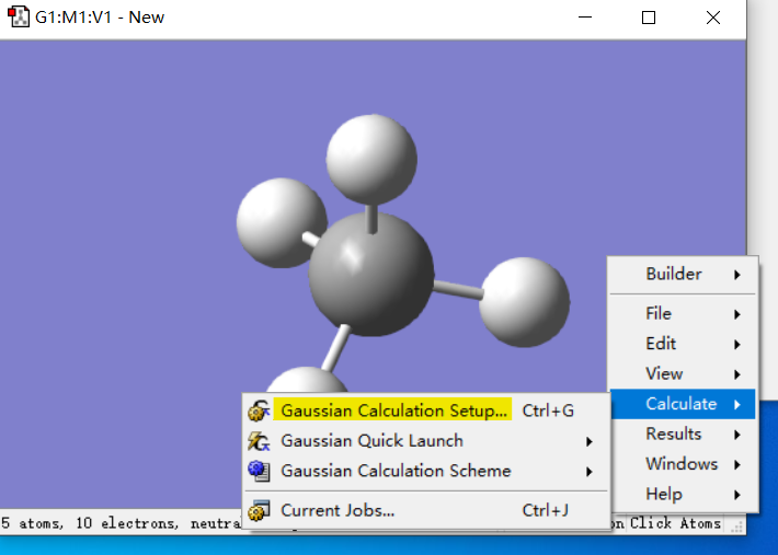 5 初识GaussView 与 Gaussian单点能计算 - 知乎