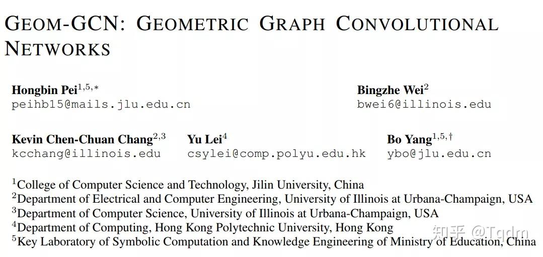 Geom-GCN：几何图神经网络 - 知乎