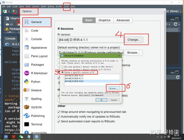 更改R版本 - 知乎