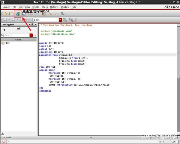 VerilogA简单入门之反相器 - 知乎