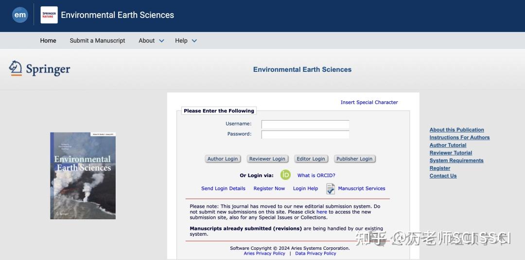 H302《Environmental Earth Sciences》环境大类，中科院三区，因子2.8 - 知乎