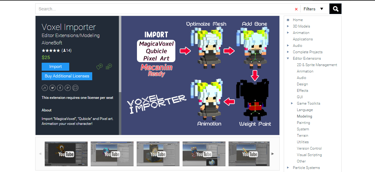 利用Voxel Importer在Unity3D中对MagicaVoxel模型建骨 - 知乎