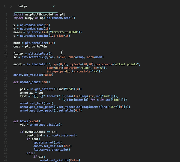 惊了！matplotlib也能交互式展示数据？ - 知乎